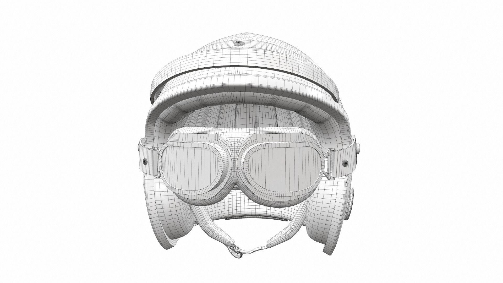 Motorcycle helmet mh-09 3D model | CGTrader