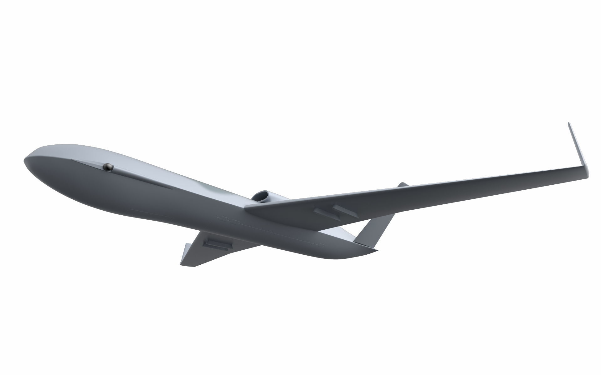 General Atomics Defender UAV concept 3D model | CGTrader