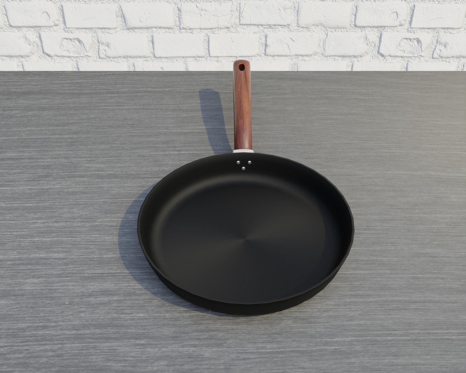 3D model Frying Pan VR / AR / low-poly | CGTrader