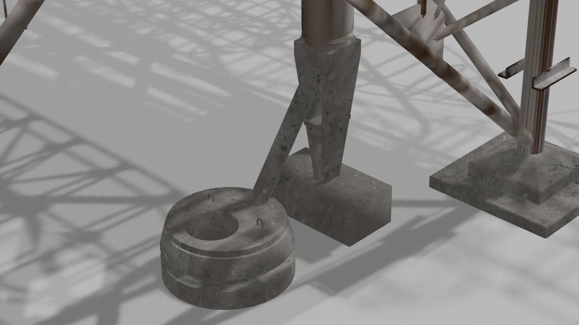 Chernobyl RLS Radar 5N32 Duga BIG MAST 3D model | CGTrader