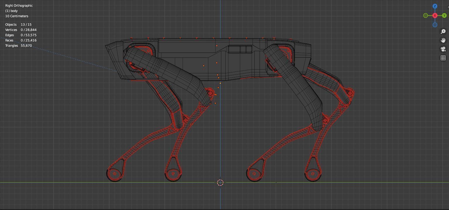 Spot mini rigged 3D model rigged | CGTrader