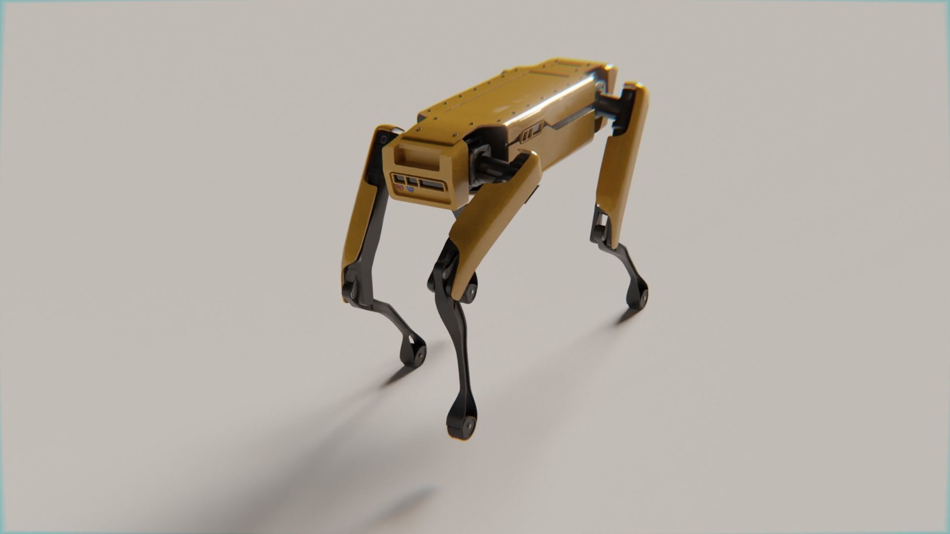 Spot mini rigged 3D model rigged | CGTrader