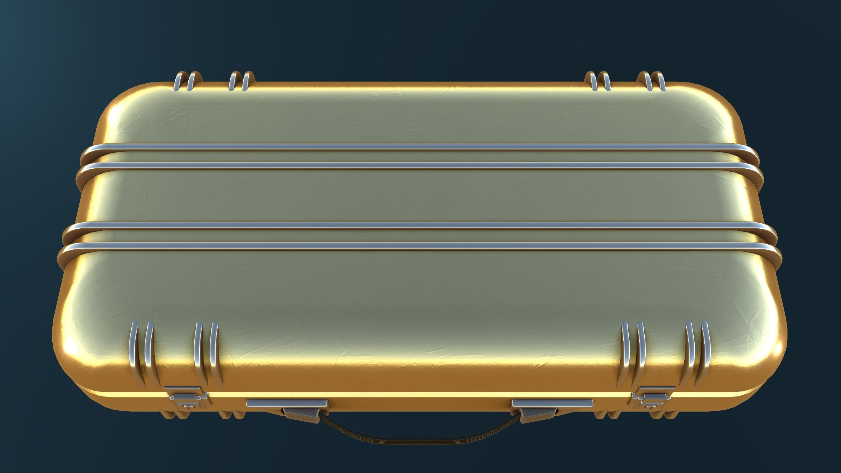 3D model SCI-FI highpoly and lowpoly Crates Cases Containers animation ...