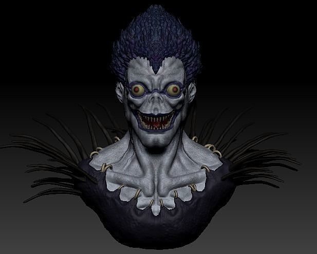 3D model Ryuk Model Bust 3D VR / AR / low-poly | CGTrader