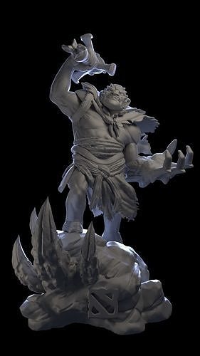 Lion Dota 2 3D model 3D printable | CGTrader