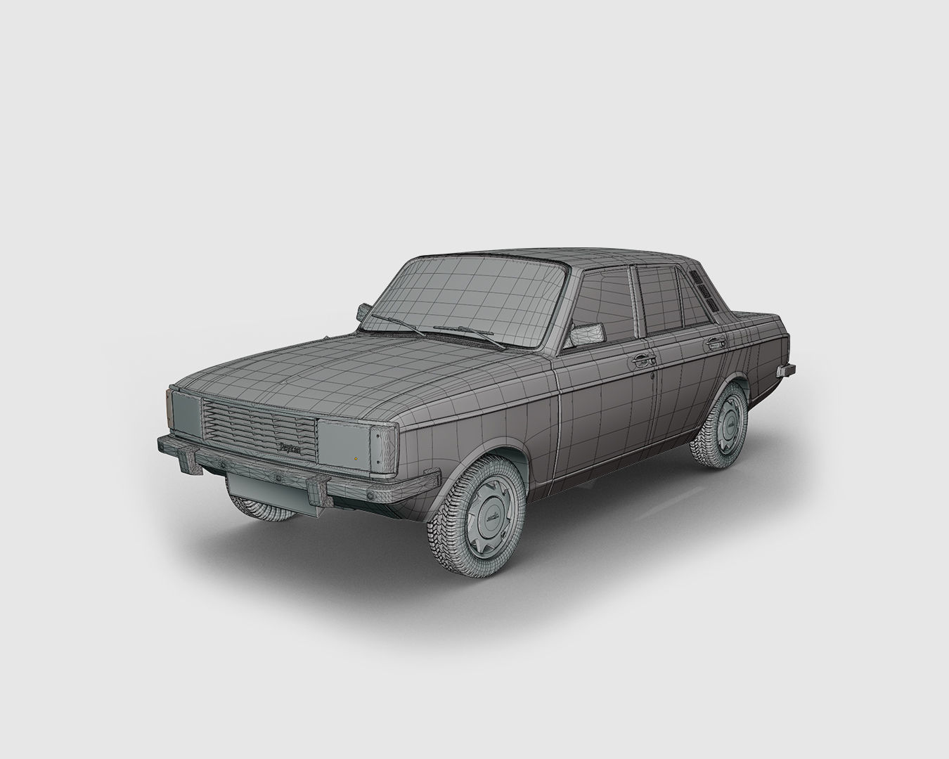 Iran Khodro Paykan 3D model | CGTrader