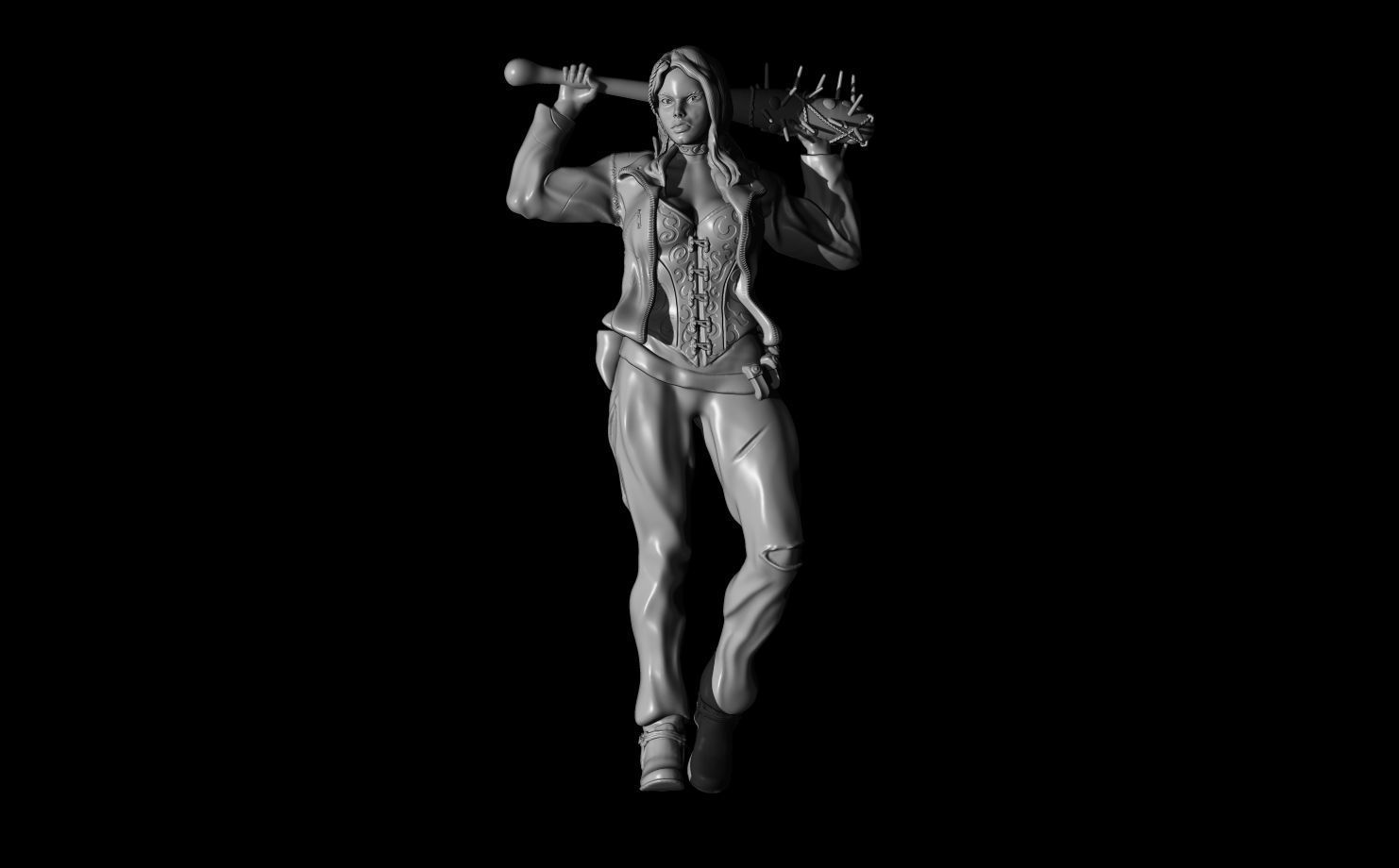 Walking Dead Survivor Edna 3D model 3D printable | CGTrader