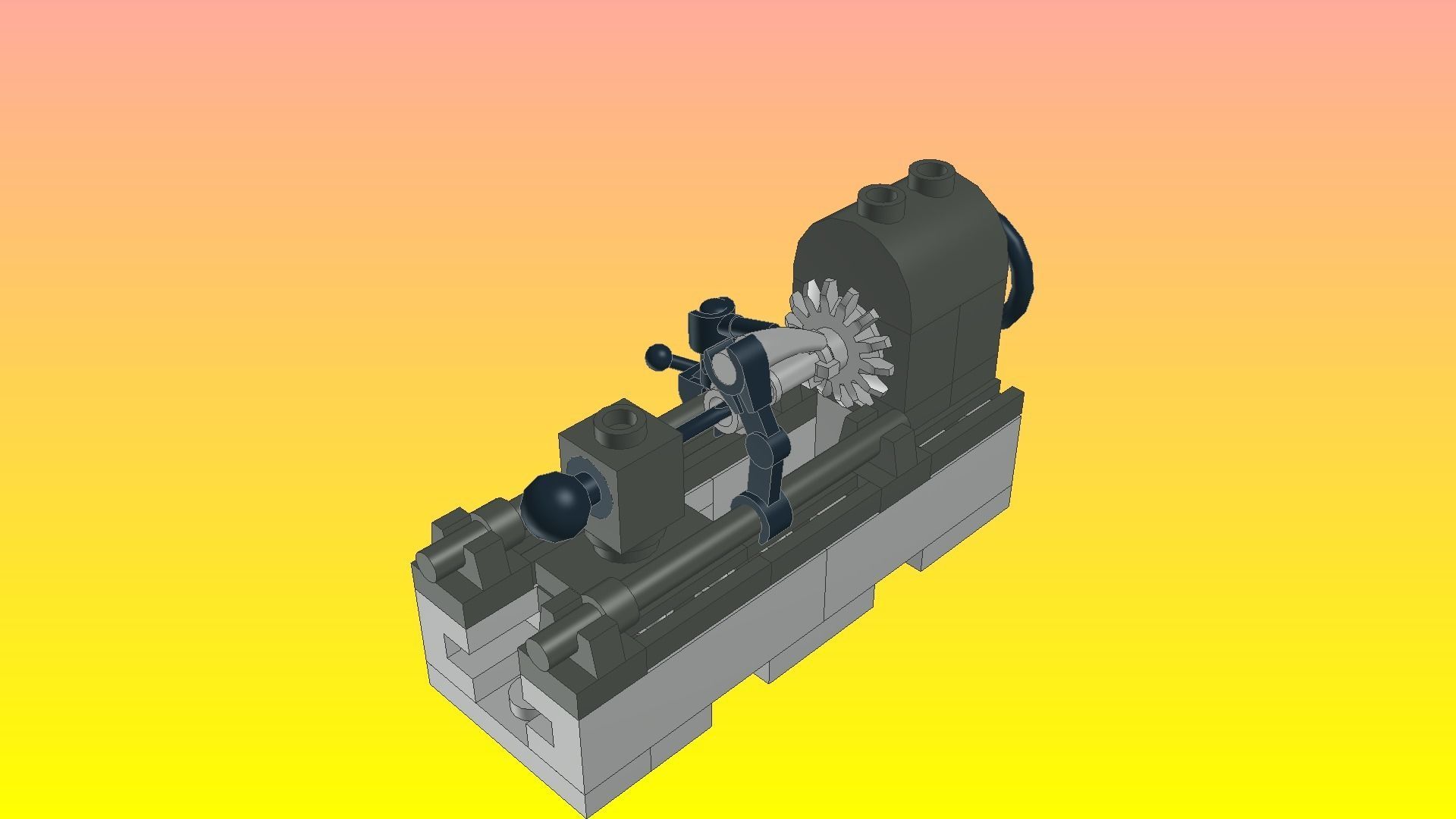 Lego Machine-Tool Model 511 3D model | CGTrader