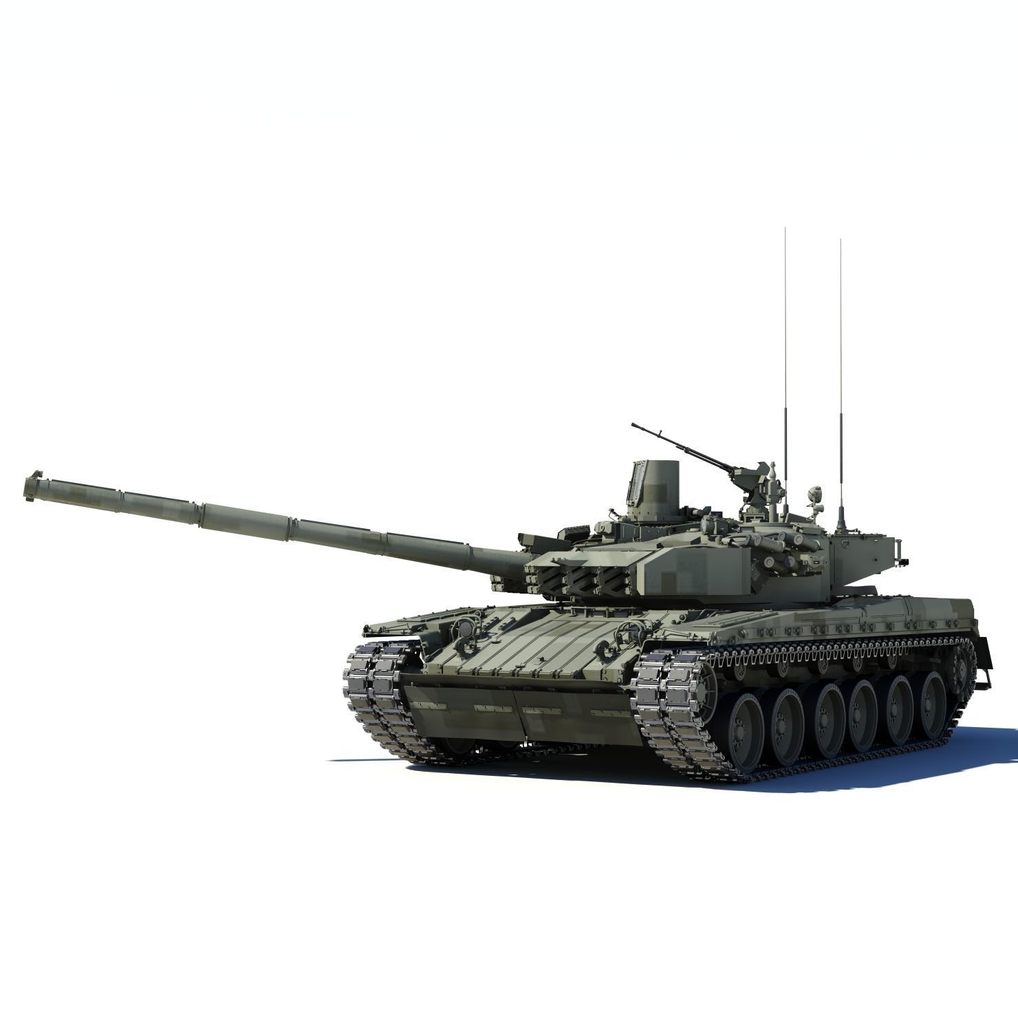 T-84 Oplot-T 3D model animated | CGTrader