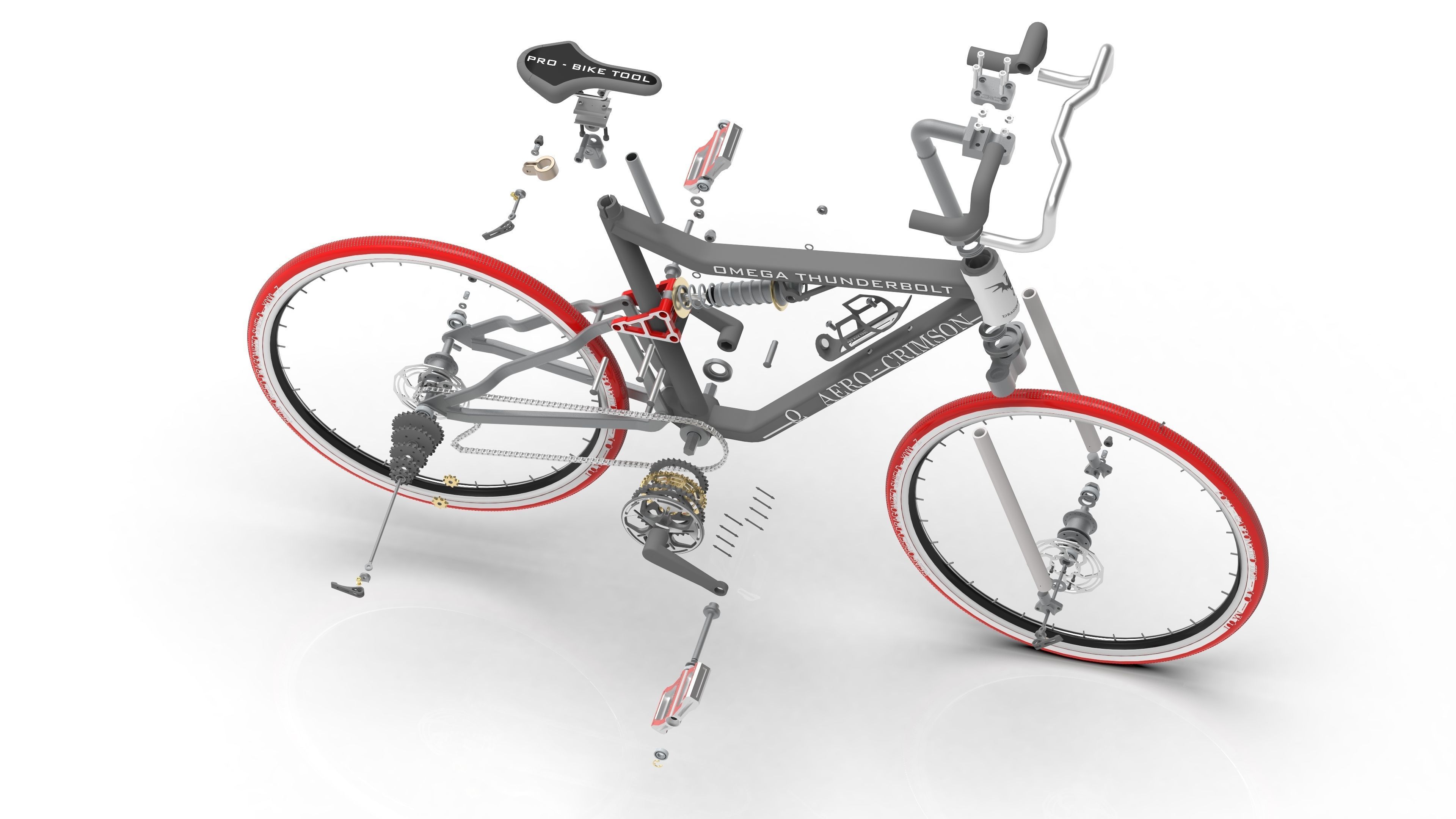 OMEGA BIKE CONCEPT 2021 3D model | CGTrader