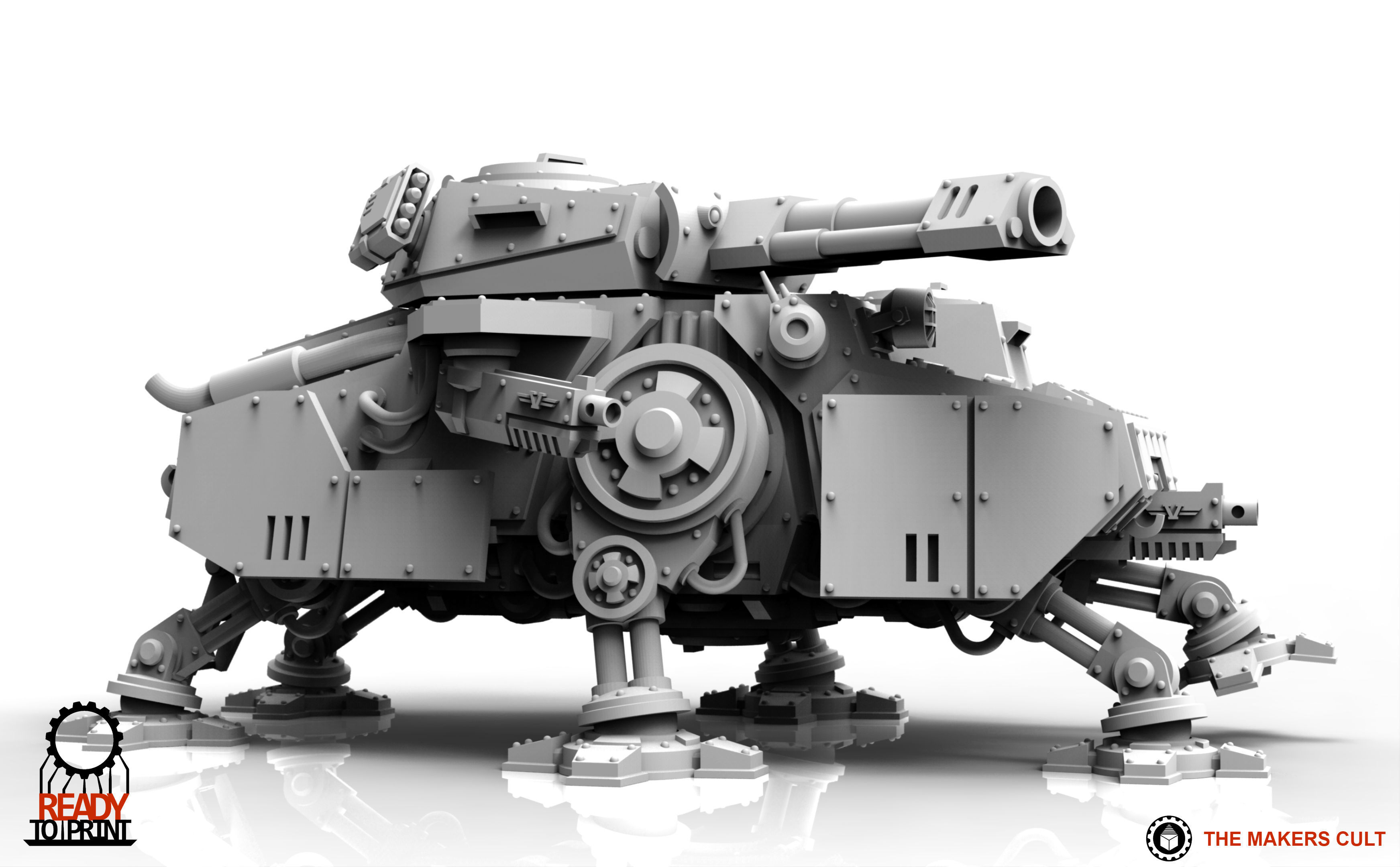 Valour Korps - Battle Walker 3D model 3D printable | CGTrader