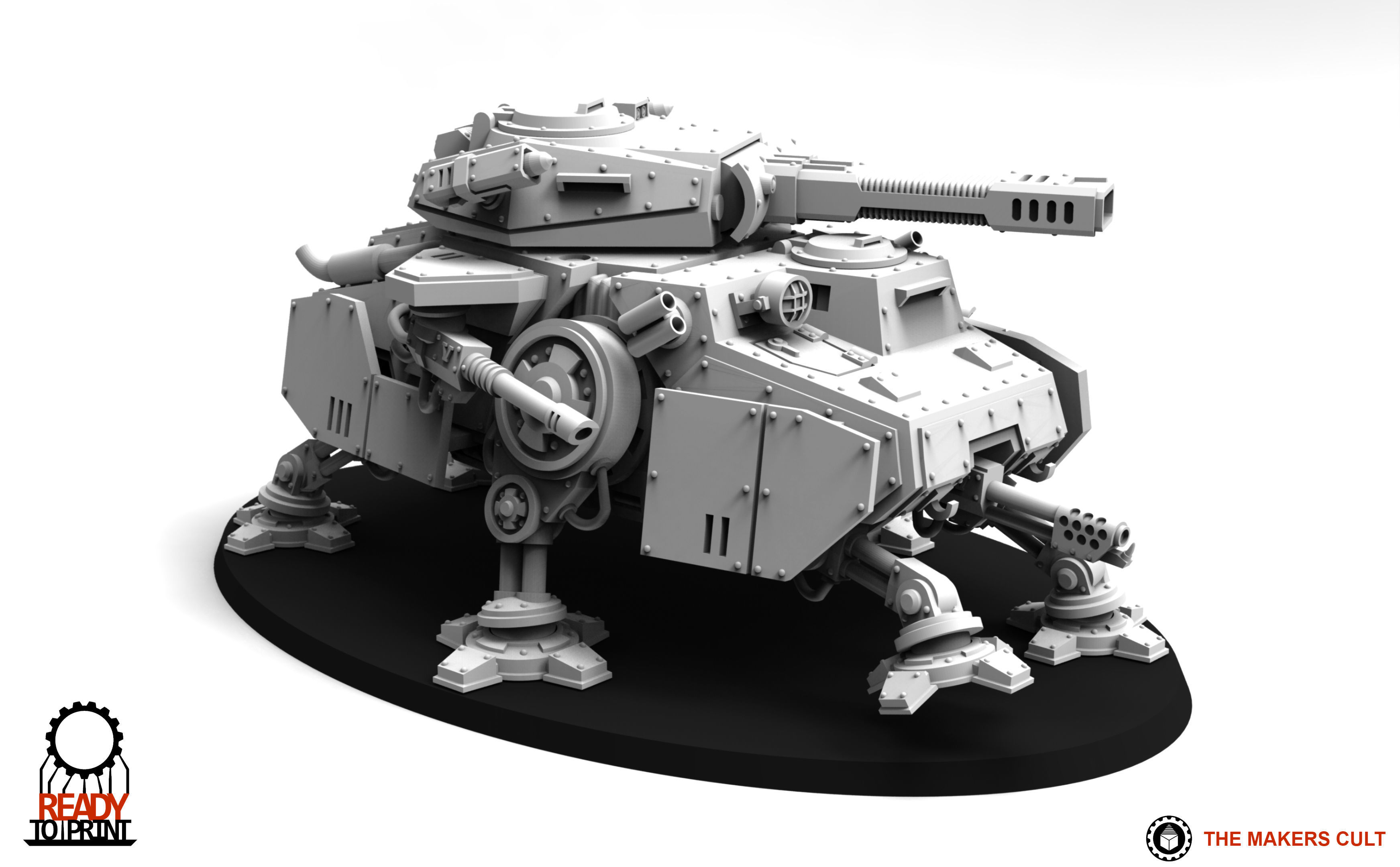 Valour Korps - Battle Walker 3D model 3D printable | CGTrader
