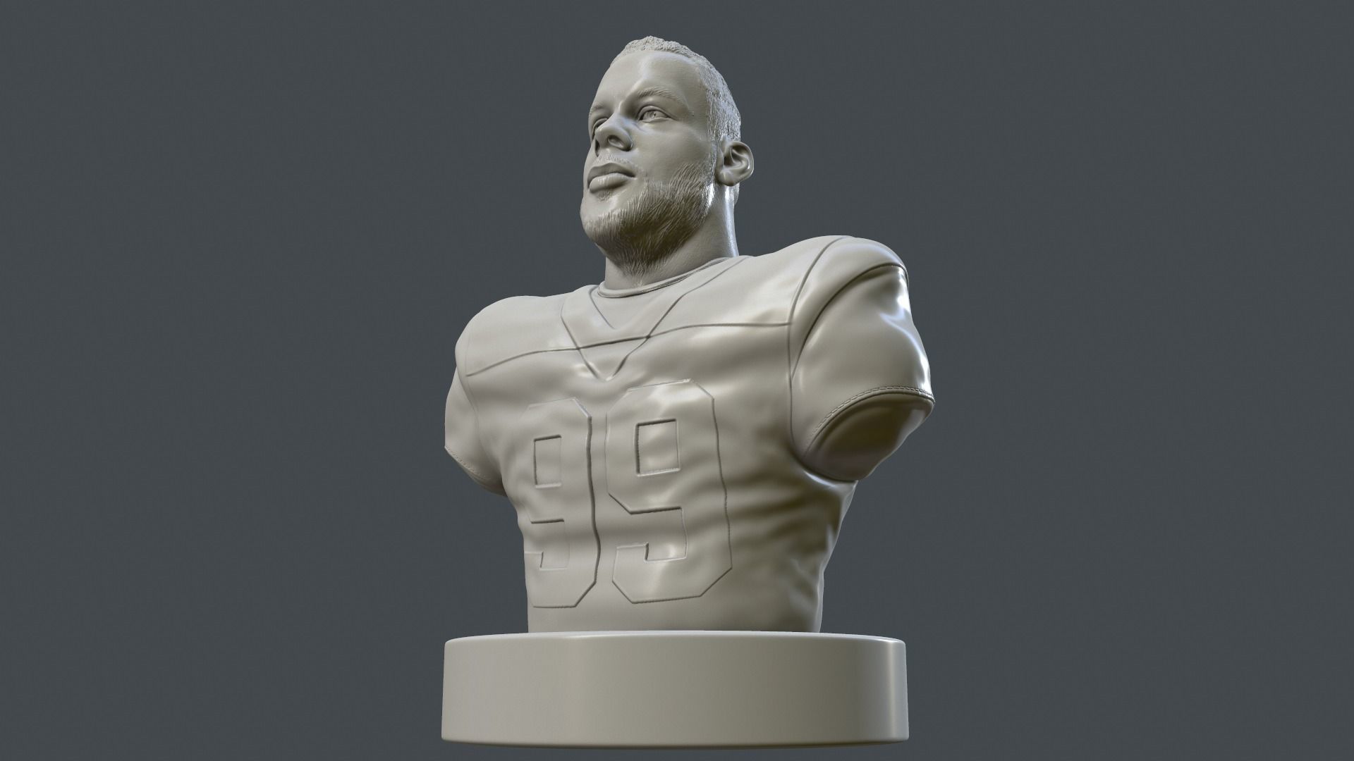 Aaron Donald 3D model 3D printable | CGTrader