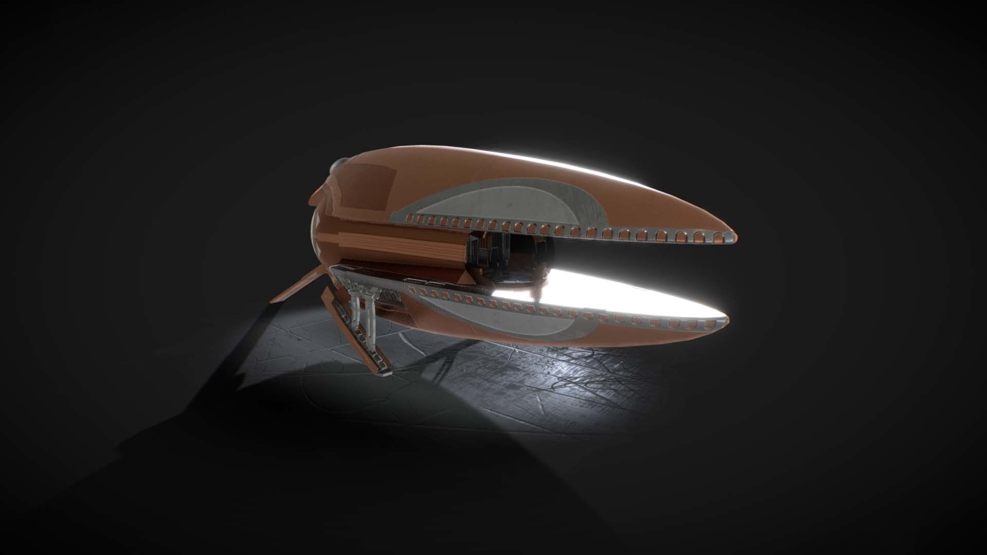 3D model Star Wars - Solar Sail VR / AR / low-poly | CGTrader