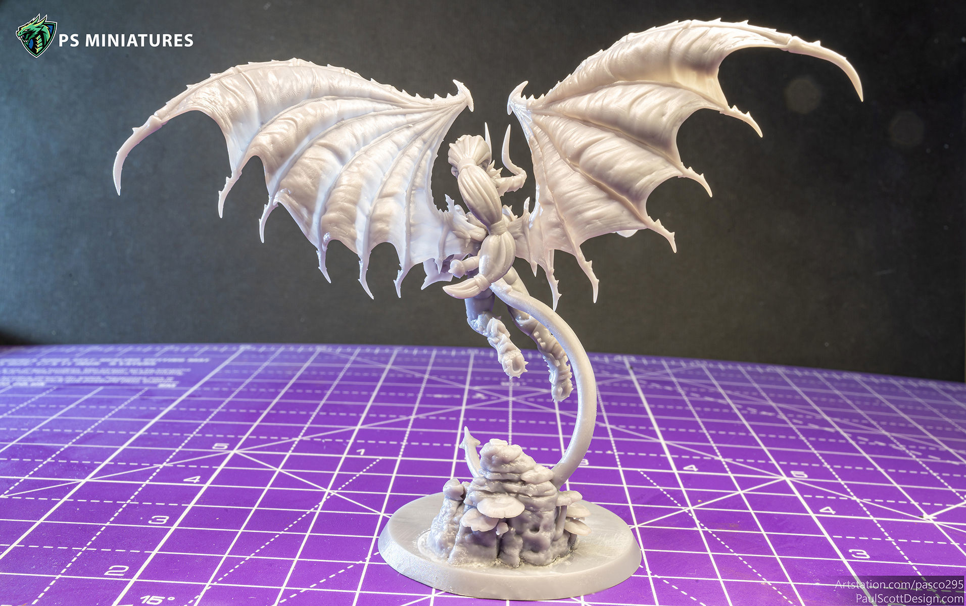 Drow Demonic Harpy Pose 3 - Includes Pinup Variant 3D 3D model 3D ...