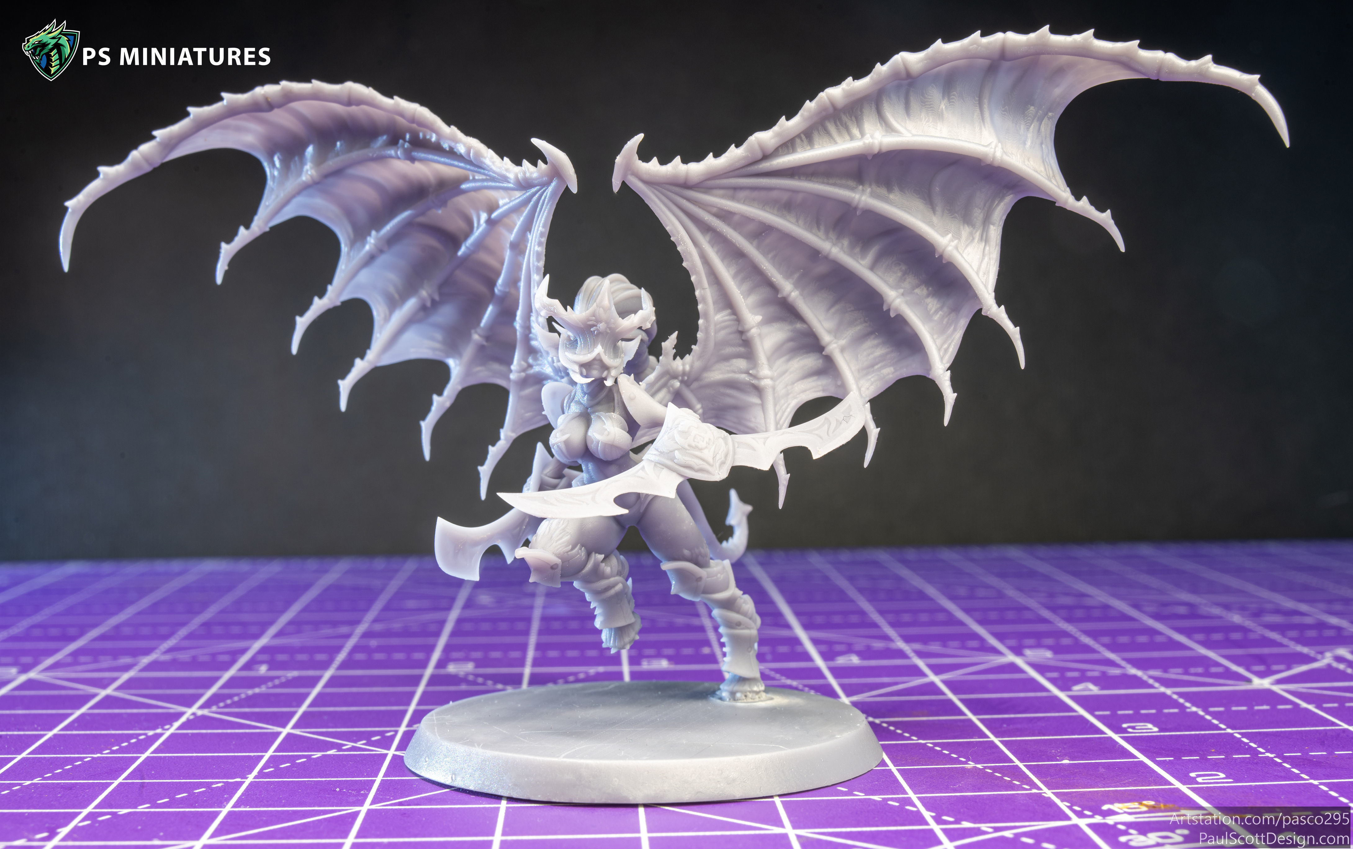 Drow Demonic Harpys and Valkyries Bundle 3D model 3D printable | CGTrader