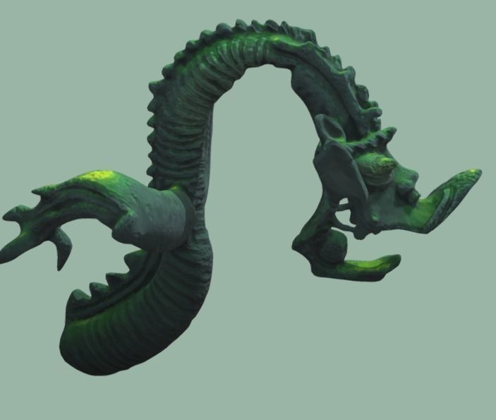 hand dragon free 3D model | CGTrader