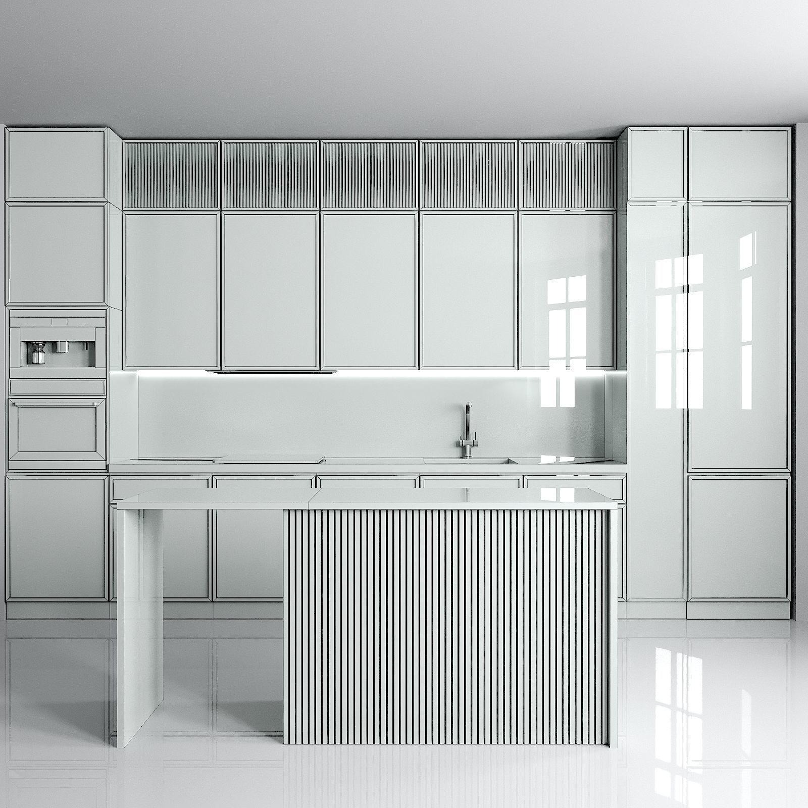 kitchen 126 3D model | CGTrader