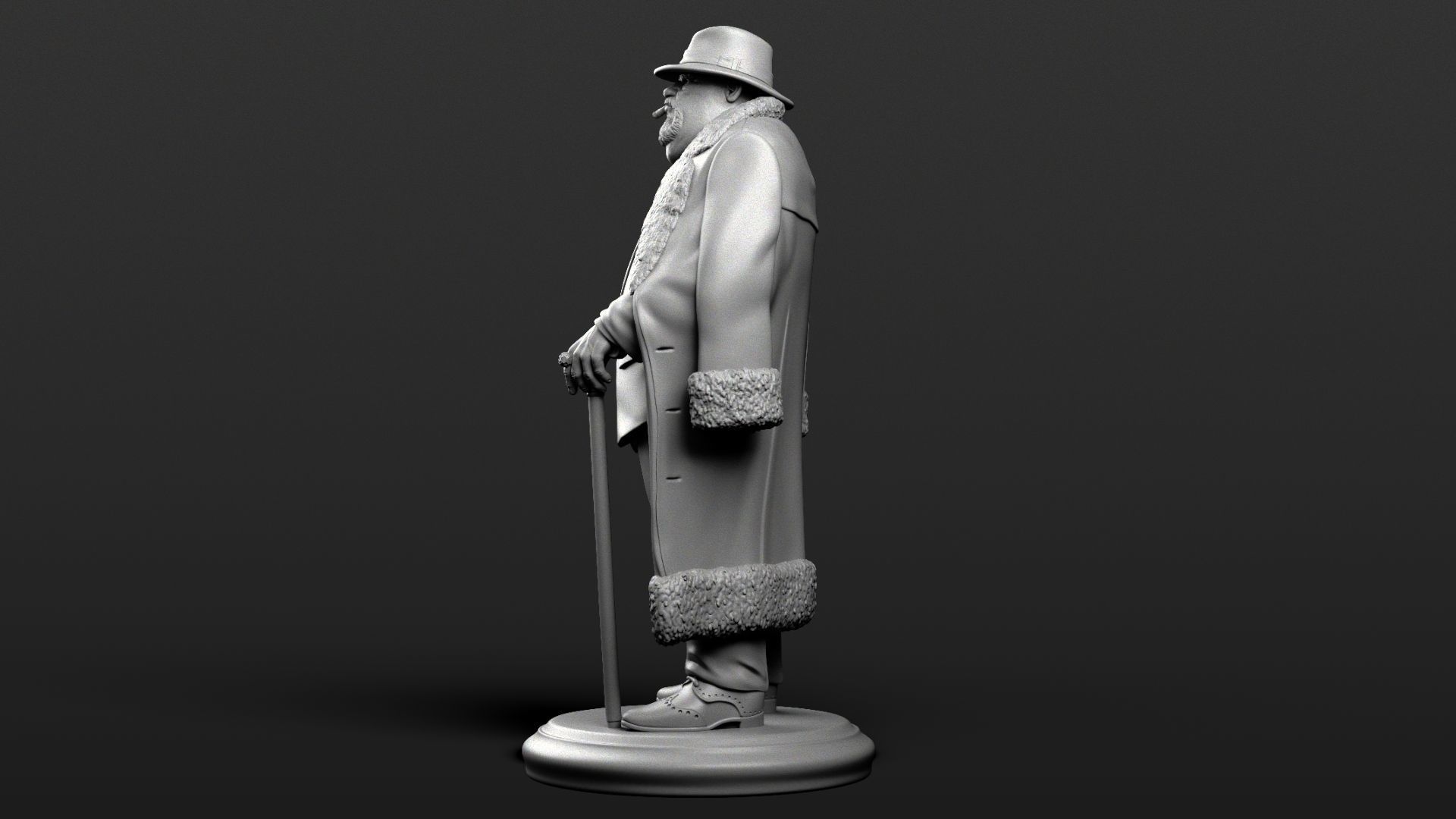 Gangster Boss 3D model 3D printable | CGTrader