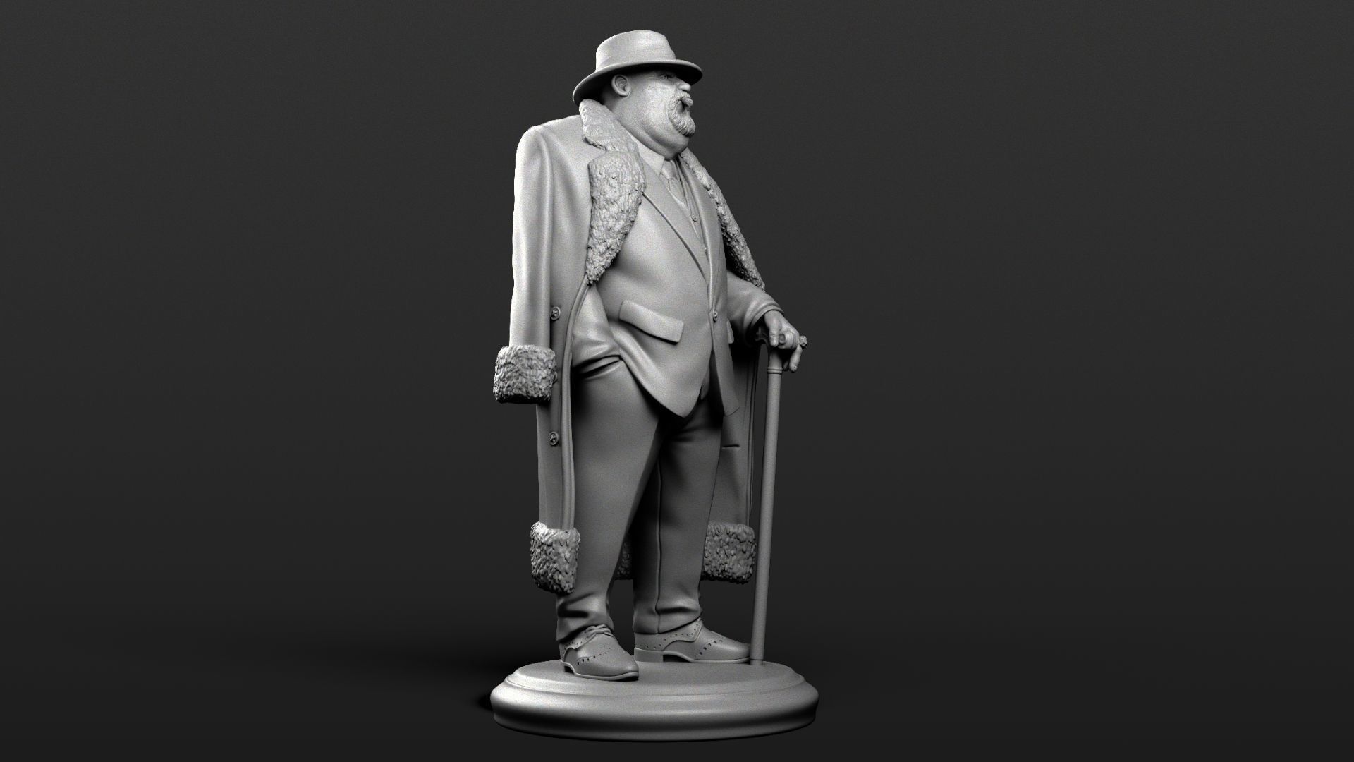 Gangster Boss 3D model 3D printable | CGTrader
