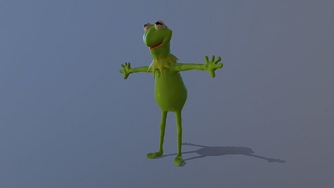 Kermit the frog 3D model | CGTrader