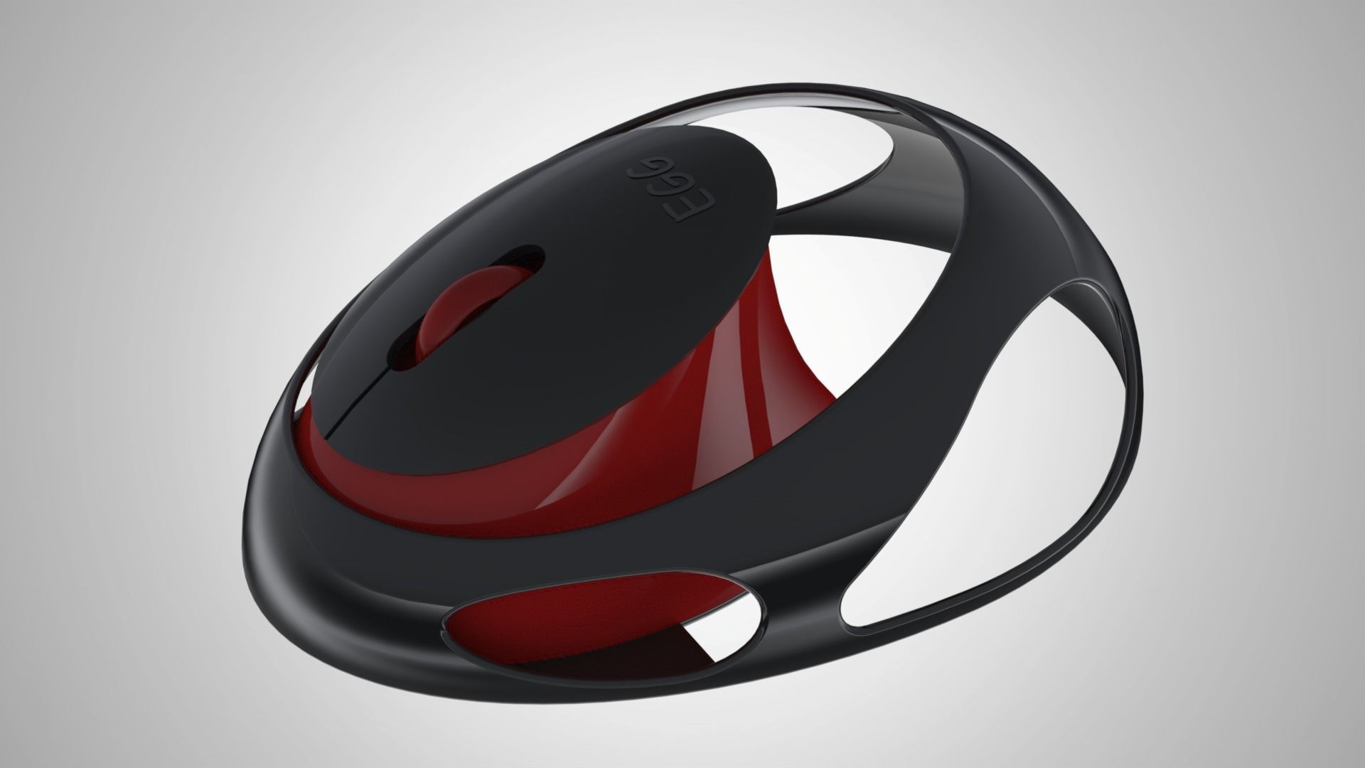 Elliptical Mouse 3D model | CGTrader