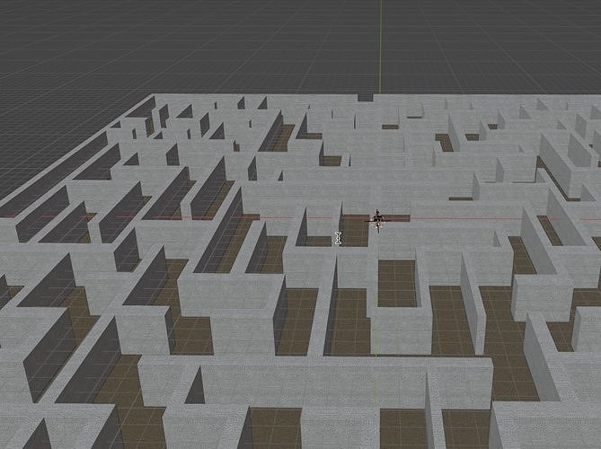 3D model triangle maze VR / AR / low-poly | CGTrader