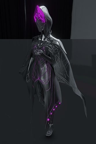 3D model Dark monster VR / AR / low-poly | CGTrader