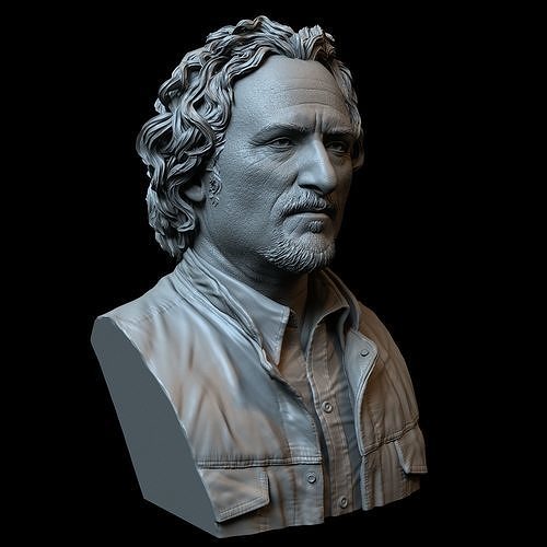 Tig Trager from Sons of Anarchy 3D model 3D printable | CGTrader