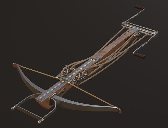 Crossbow free 3D model | CGTrader
