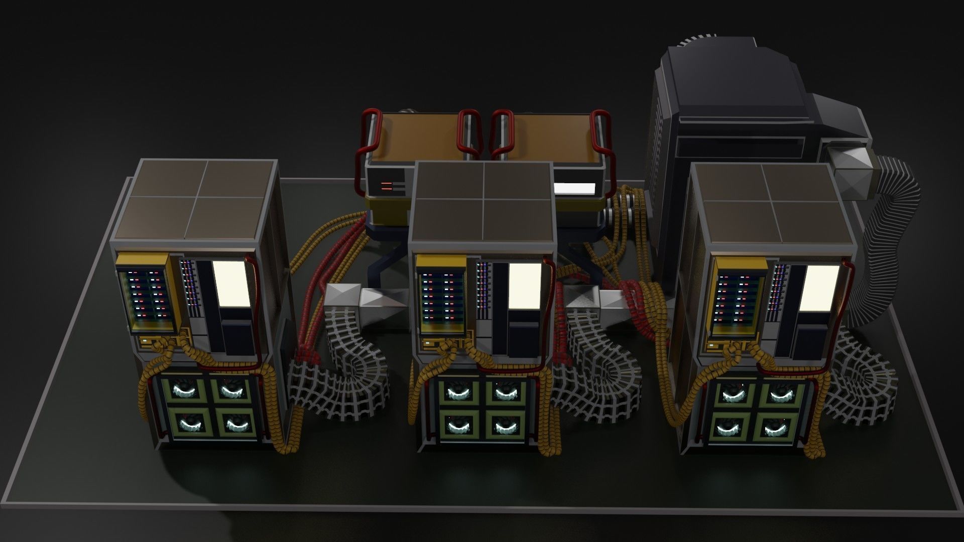 server 3D model | CGTrader