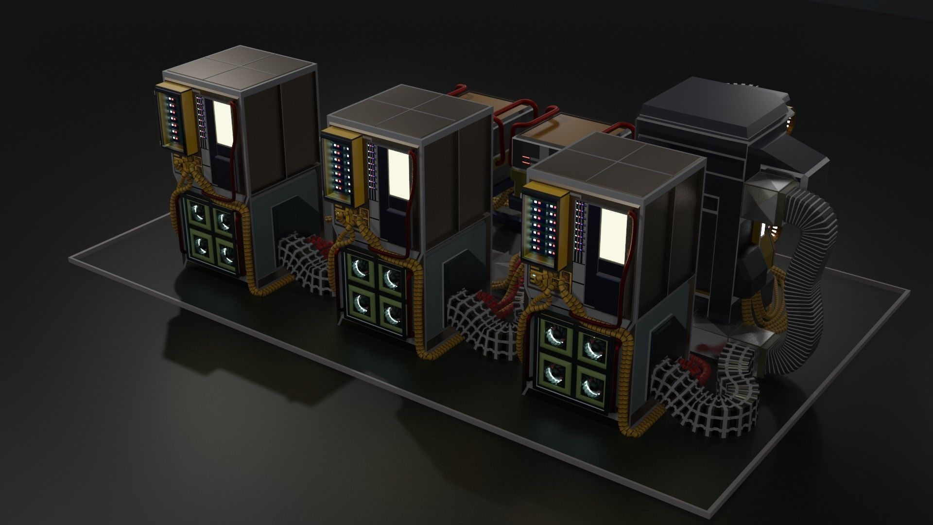 server 3D model | CGTrader