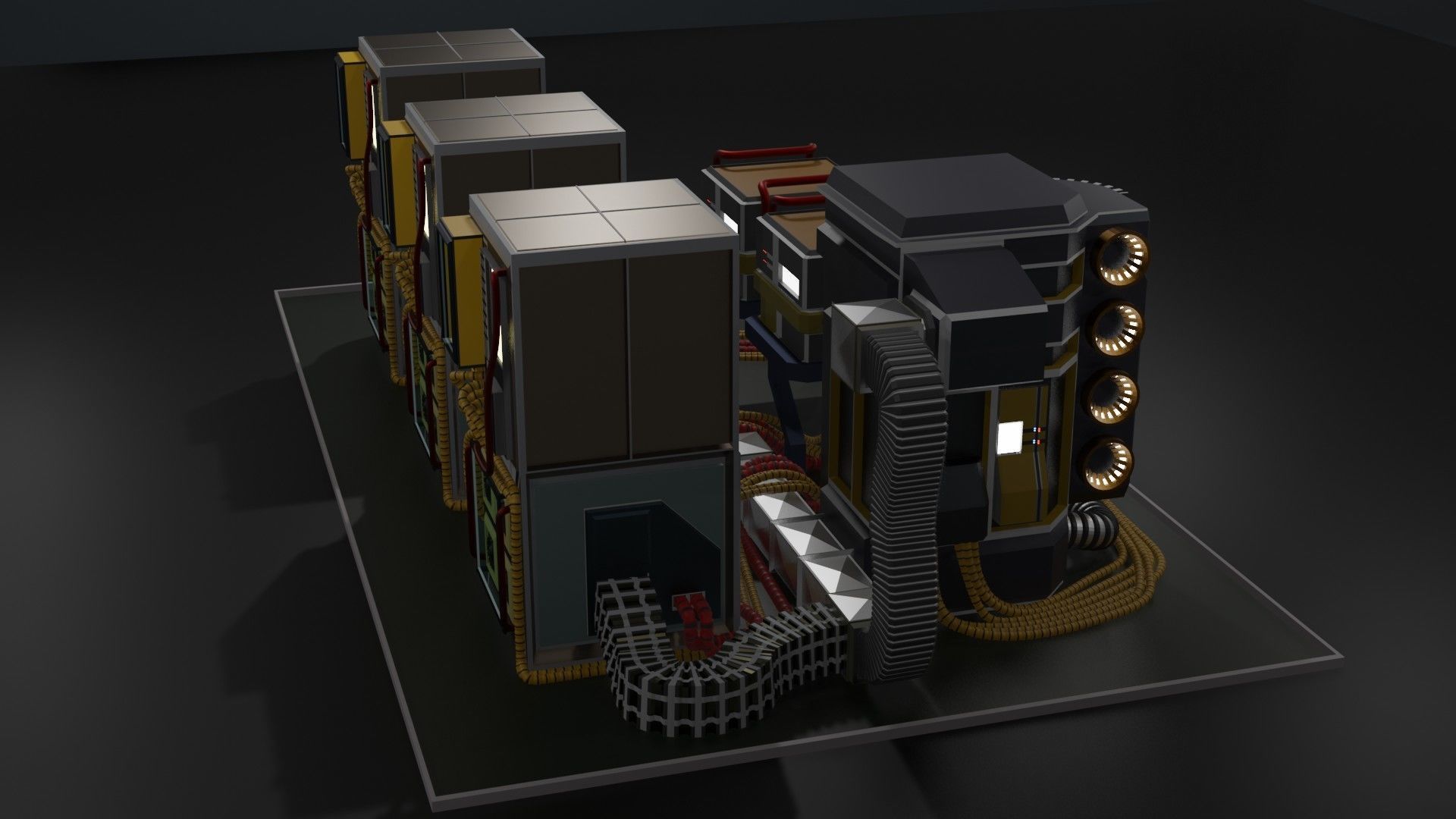 server 3D model | CGTrader