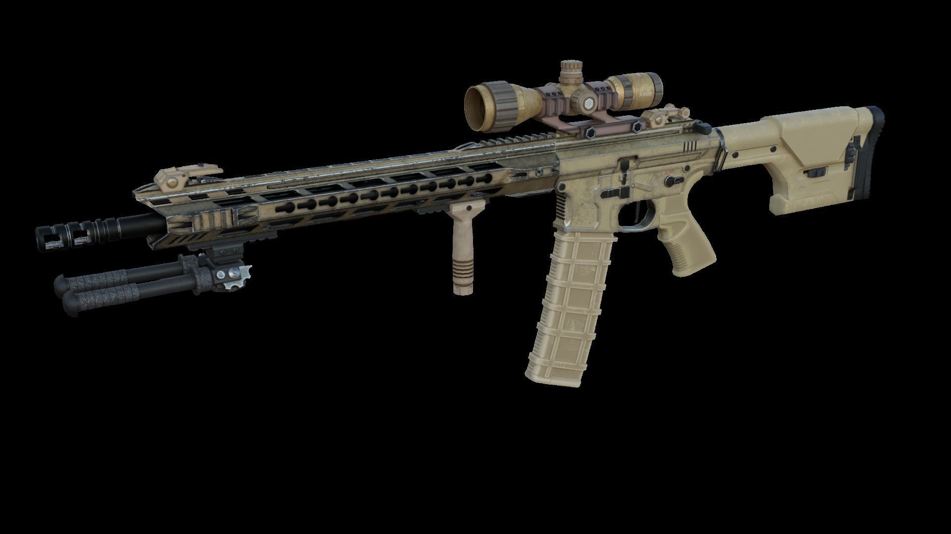 Sniper Rifle Collection | CGTrader