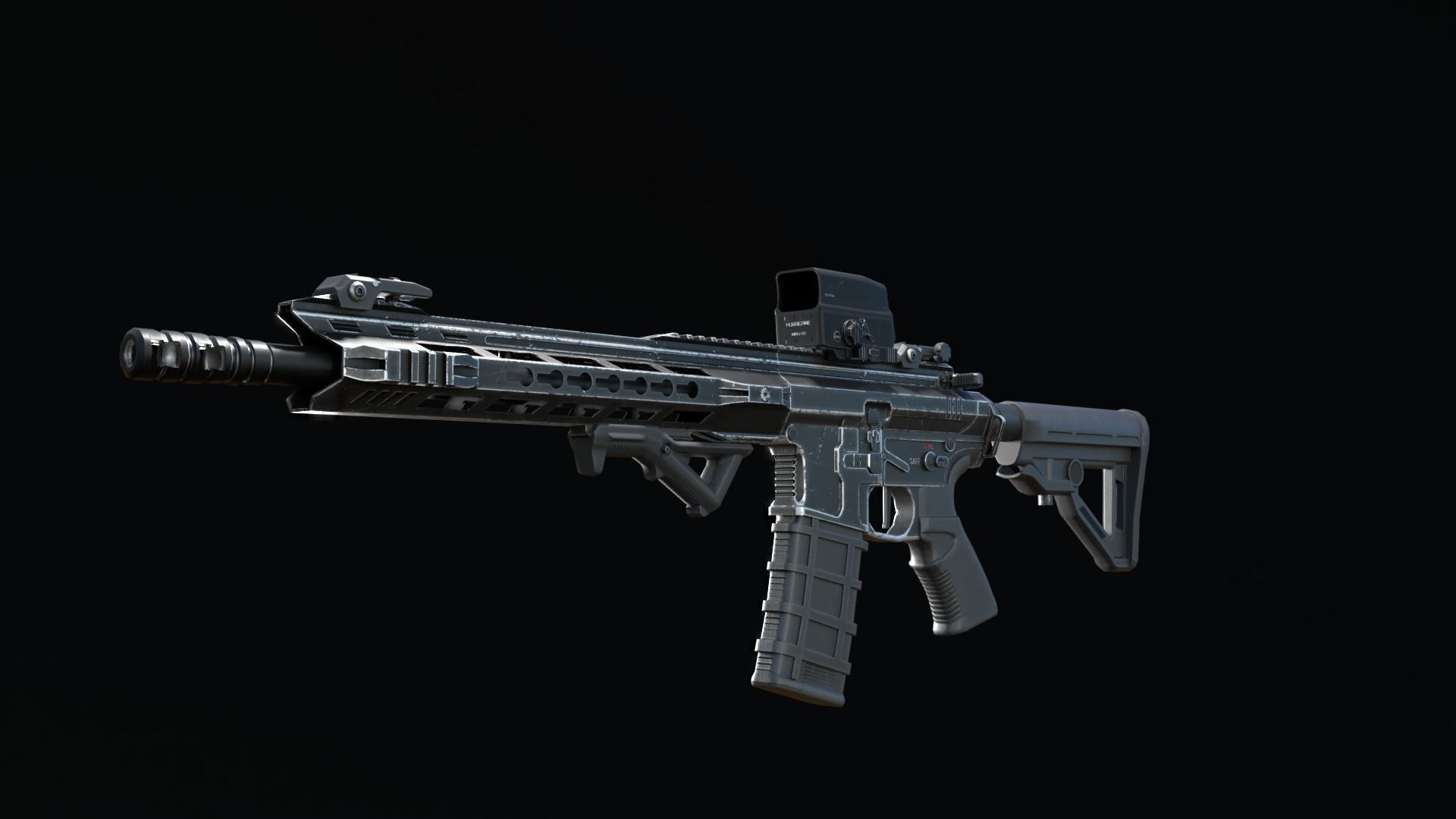 Assault Rifle Collection | CGTrader