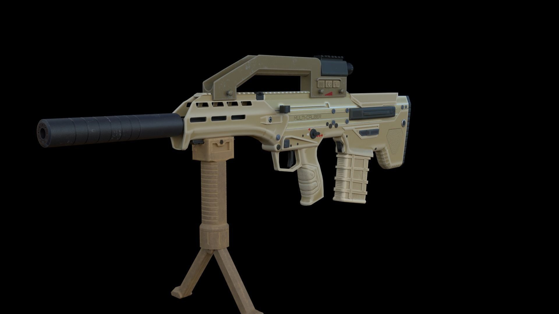 Assault Rifle Collection | CGTrader