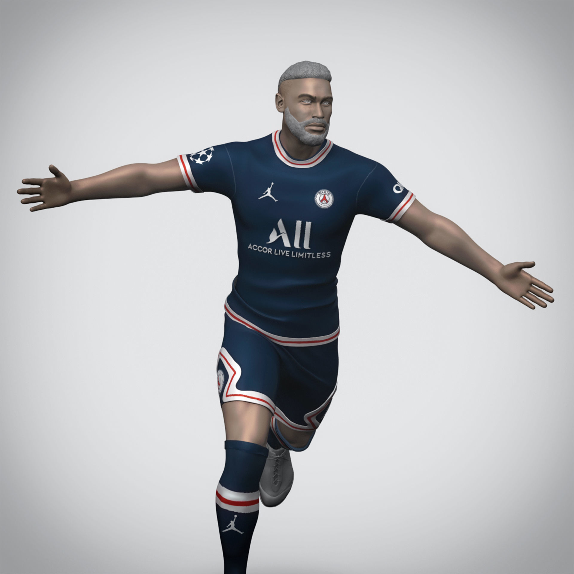 Neymar JR 3D Printable 2 3D model 3D printable | CGTrader