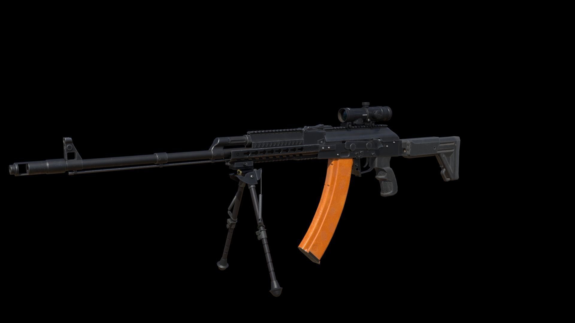 Support Weapon Collection VR / AR / low-poly | CGTrader