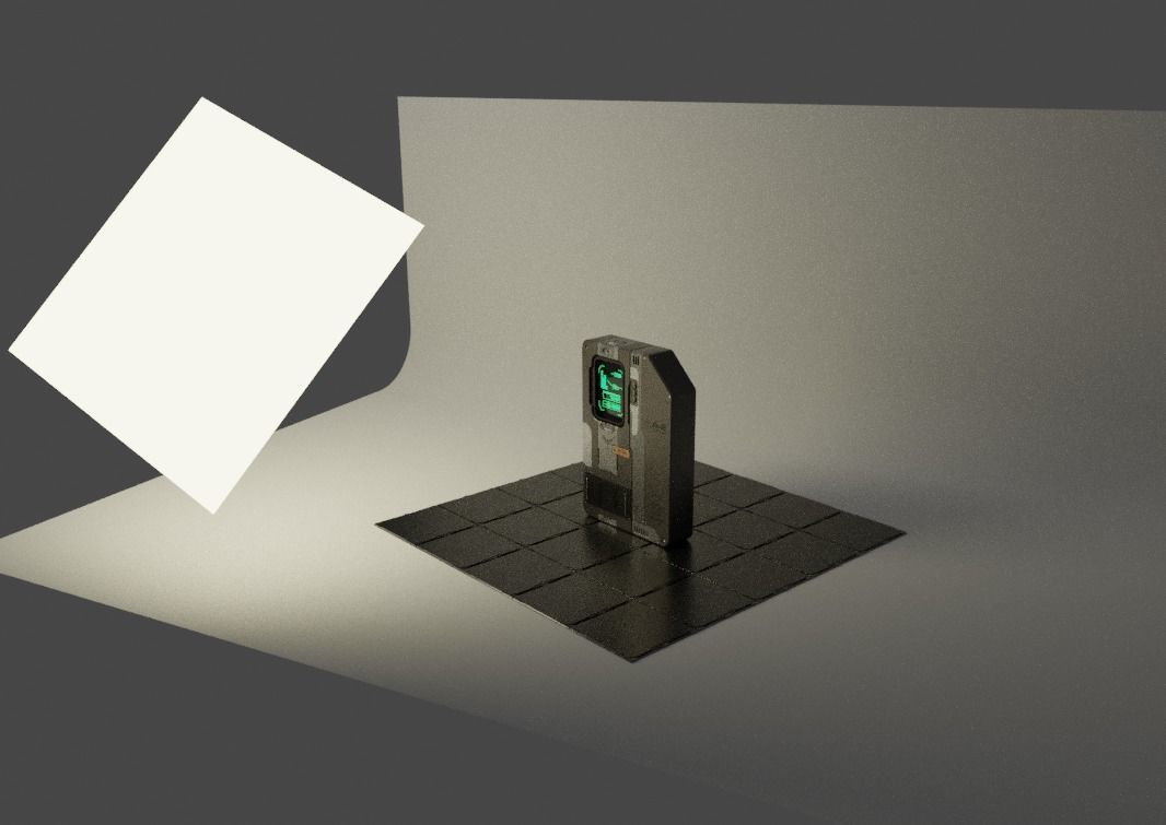 Hard surface door 3D model | CGTrader