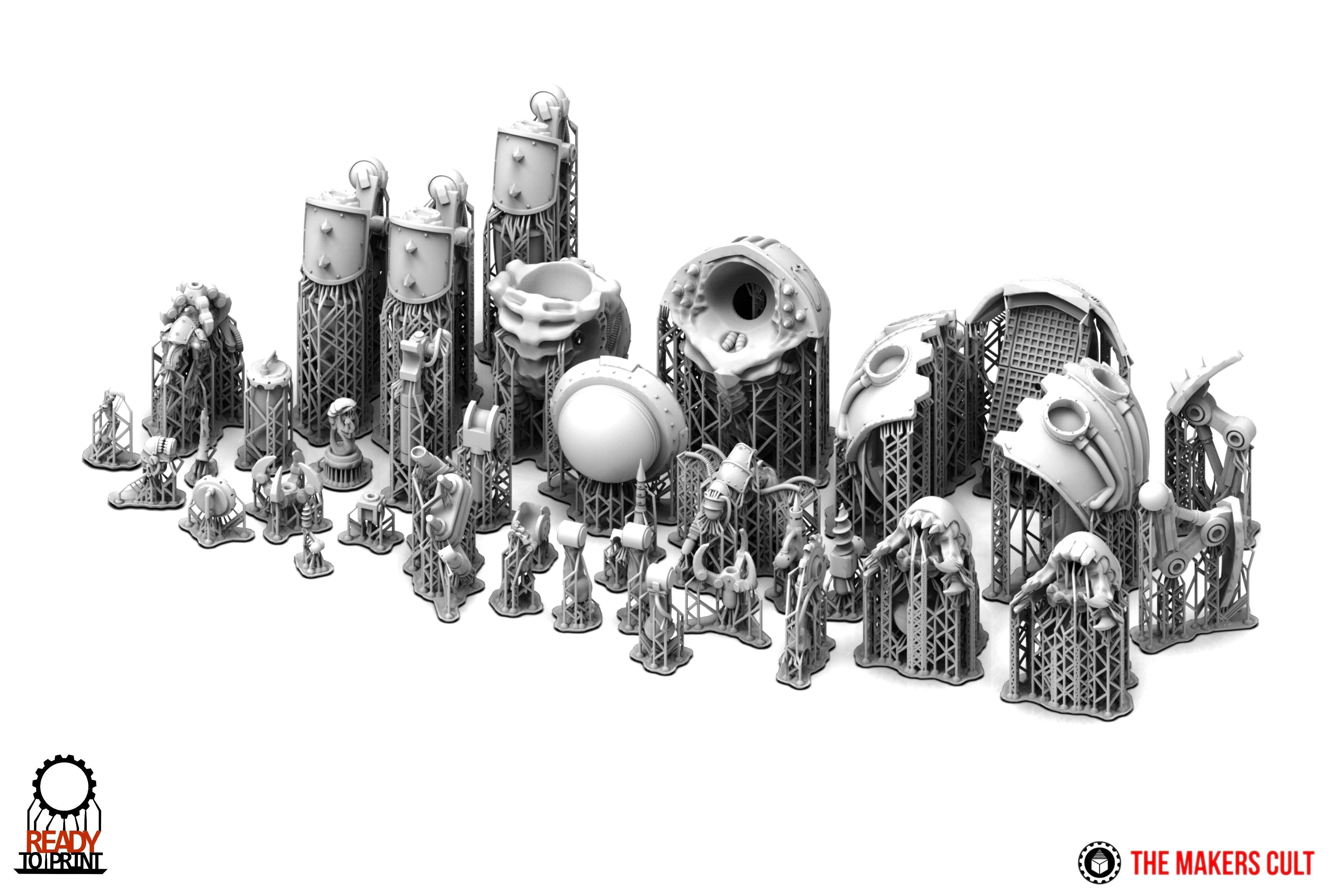 Iron Hive - Genetrix 3D model 3D printable | CGTrader