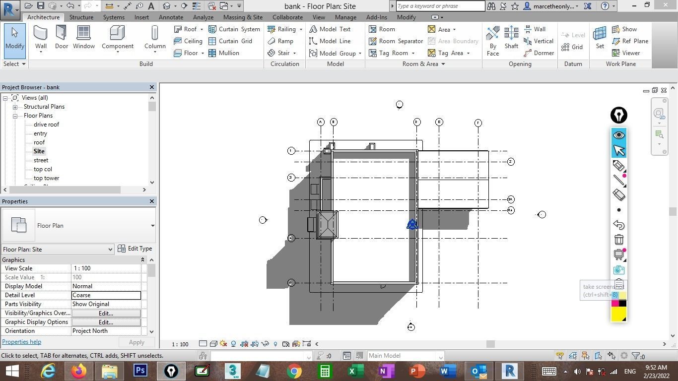 revit bank 3D model | CGTrader