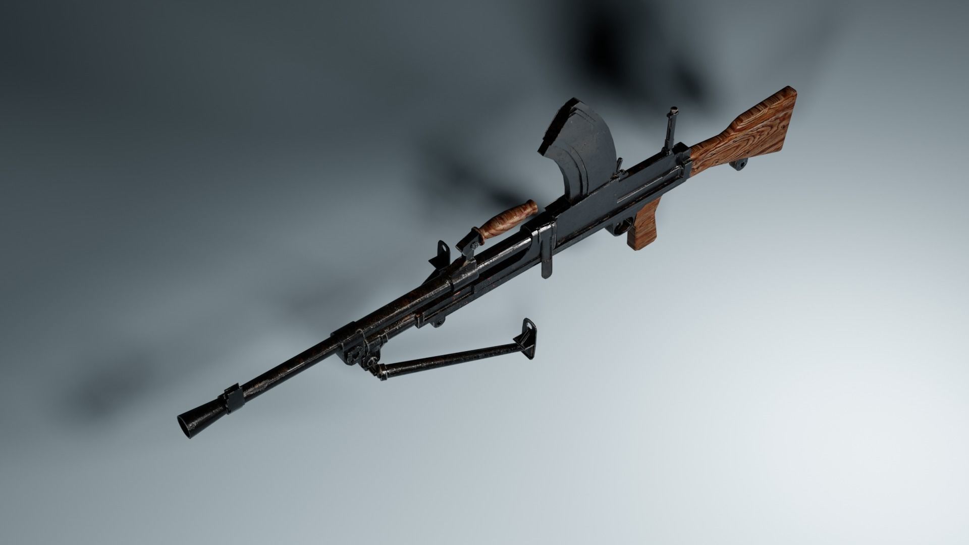Bren mk II PBR 3D model | CGTrader
