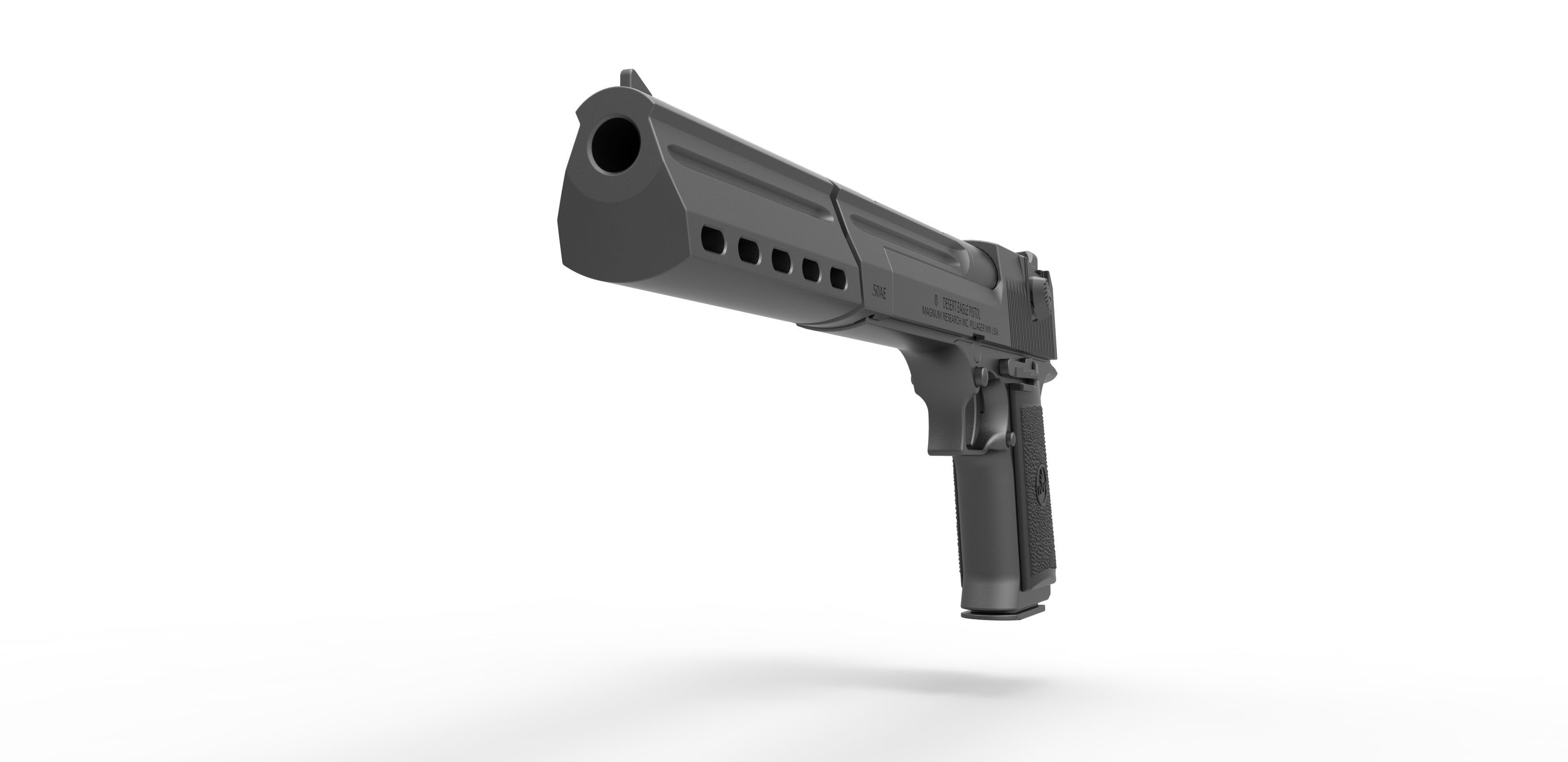 Pistol Desert Eagle from the movie Boondock Saints 2 2009 3D model ...