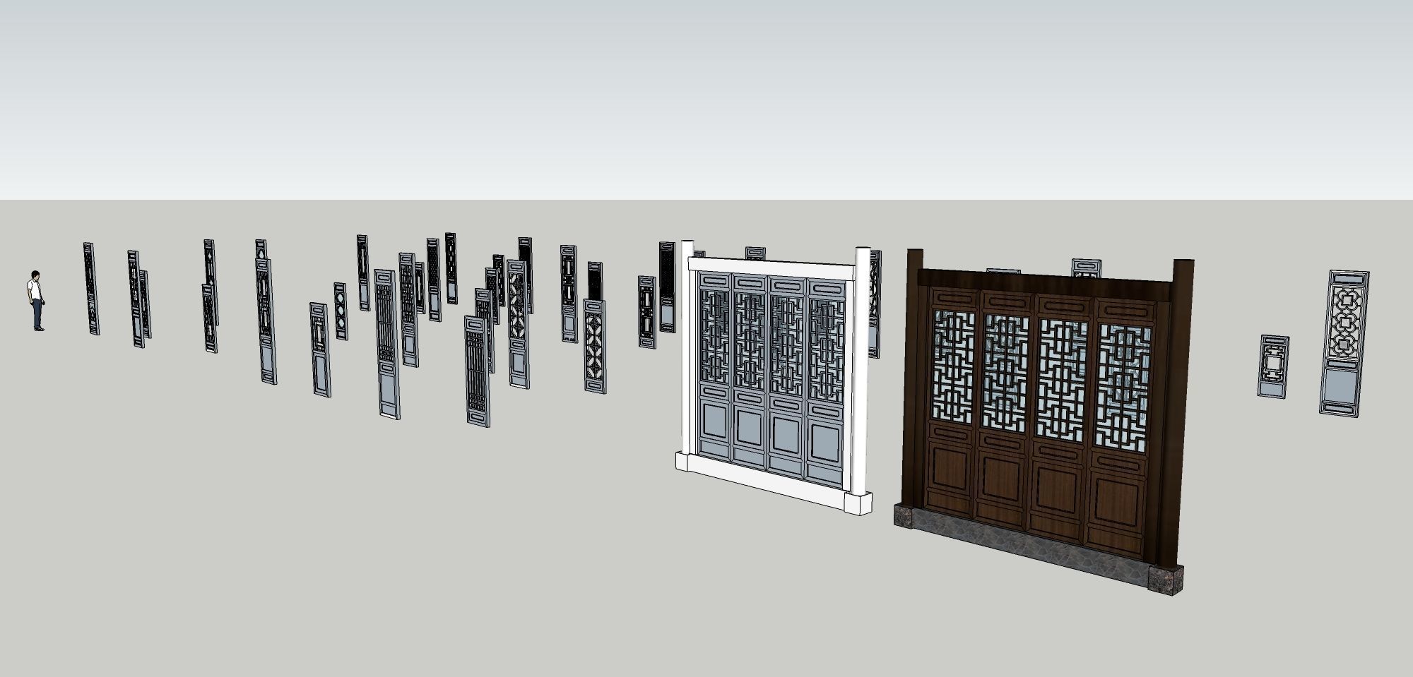 Chinese traditional pattern 3D model | CGTrader