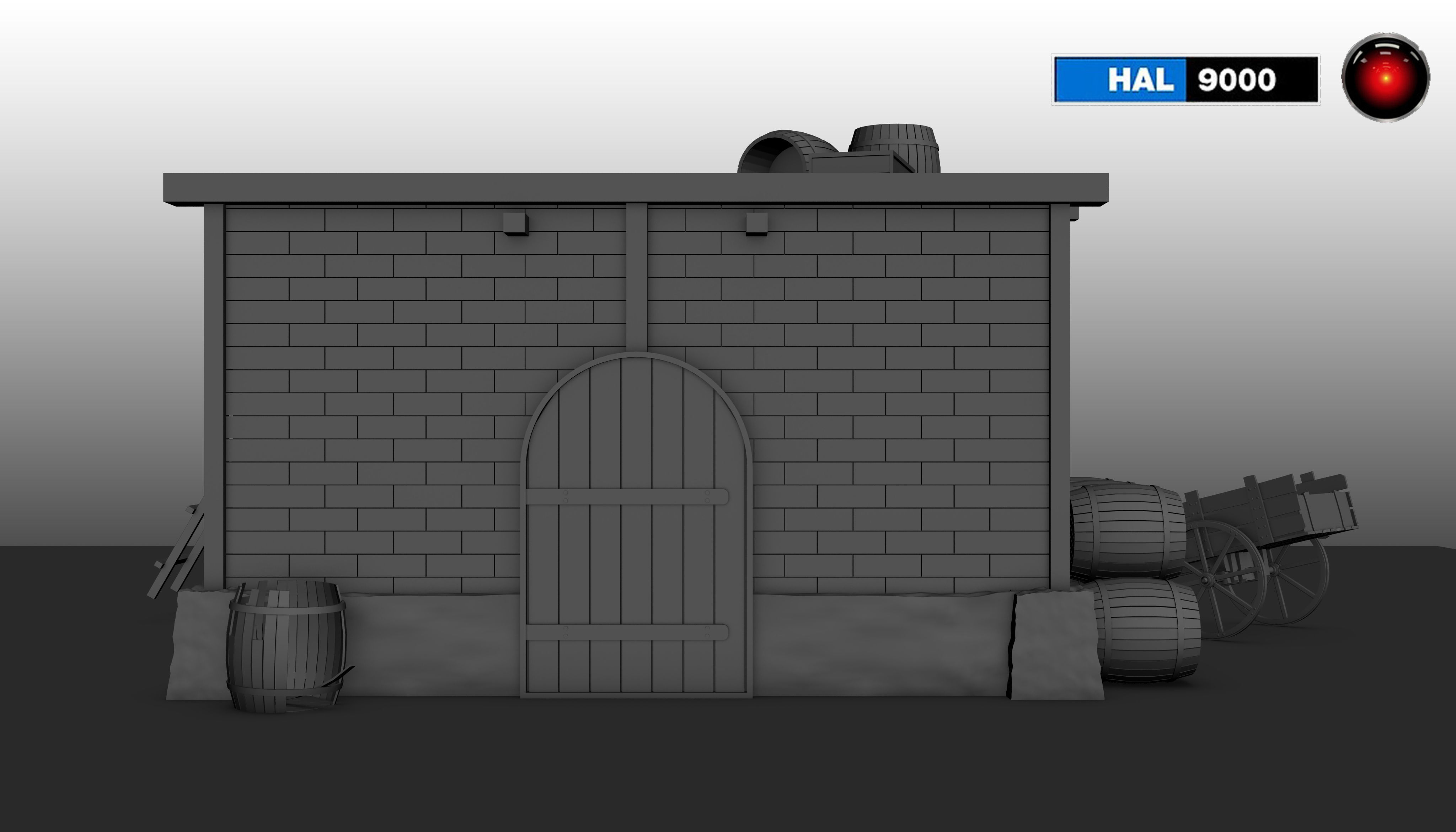 Medieval Silo free 3D model | CGTrader