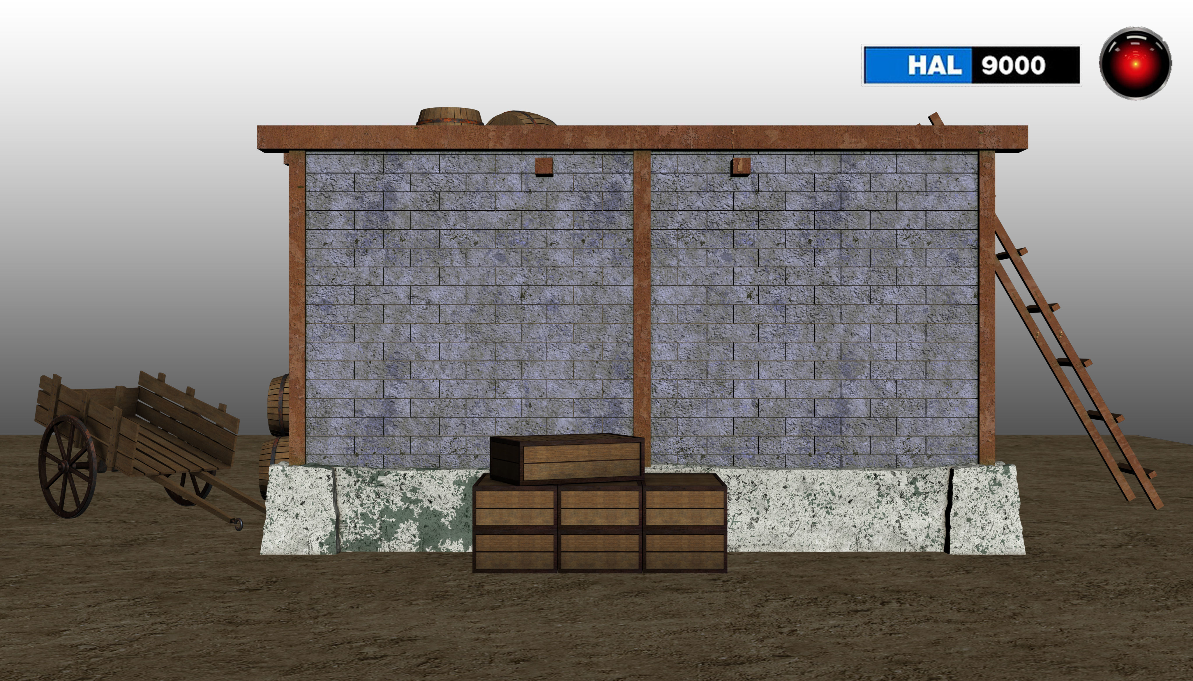 Medieval Silo free 3D model | CGTrader