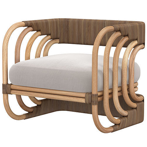 3D model HAMZA CHAIR 3d model VR / AR / low-poly | CGTrader