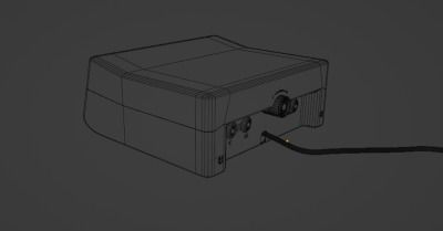 Braun DN40 Electronic Clock free VR / AR / low-poly 3D model | CGTrader