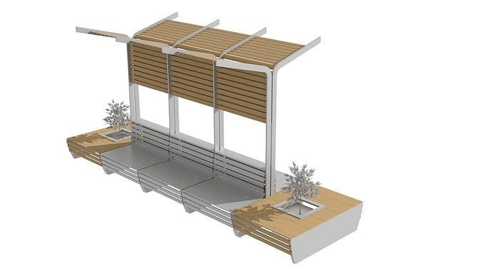 Street Furniture 3D model | CGTrader