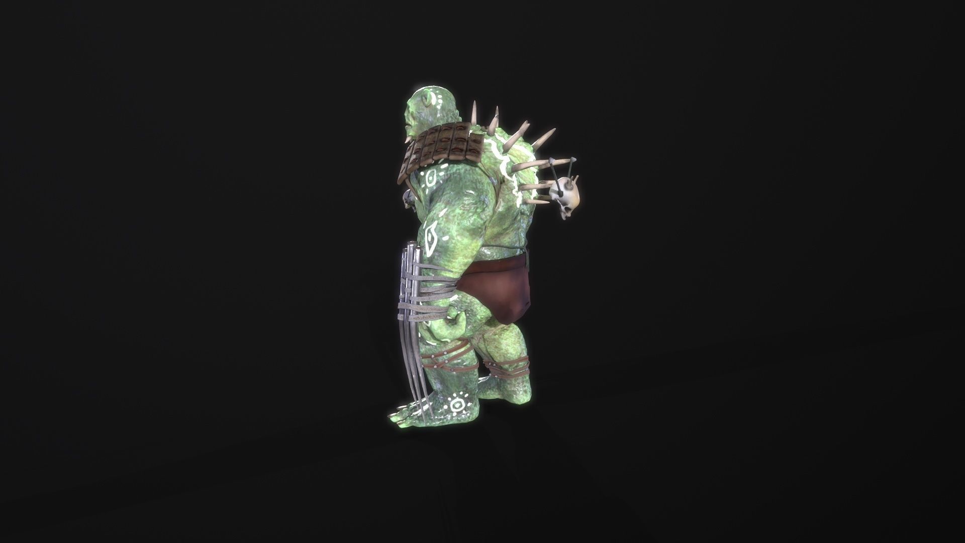 3D model Troll v3 VR / AR / low-poly | CGTrader